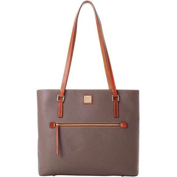 Dooney & Bourke | Bags | Dooney Bourke Pebble Grain Large Shopper Tote ...